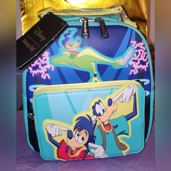 Loungefly | Bags | New Loungefly Disney A Goofy Movie Powerline Mini ...